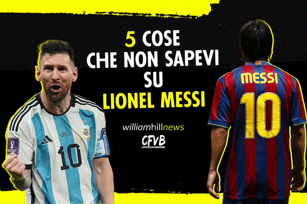 5 cose che non sapevi su Lionel Messi - WH News